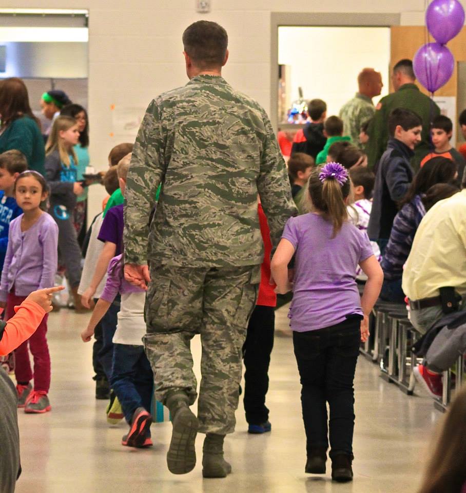 Purple Up for Military-Connected Students - Seasons of My Military Student